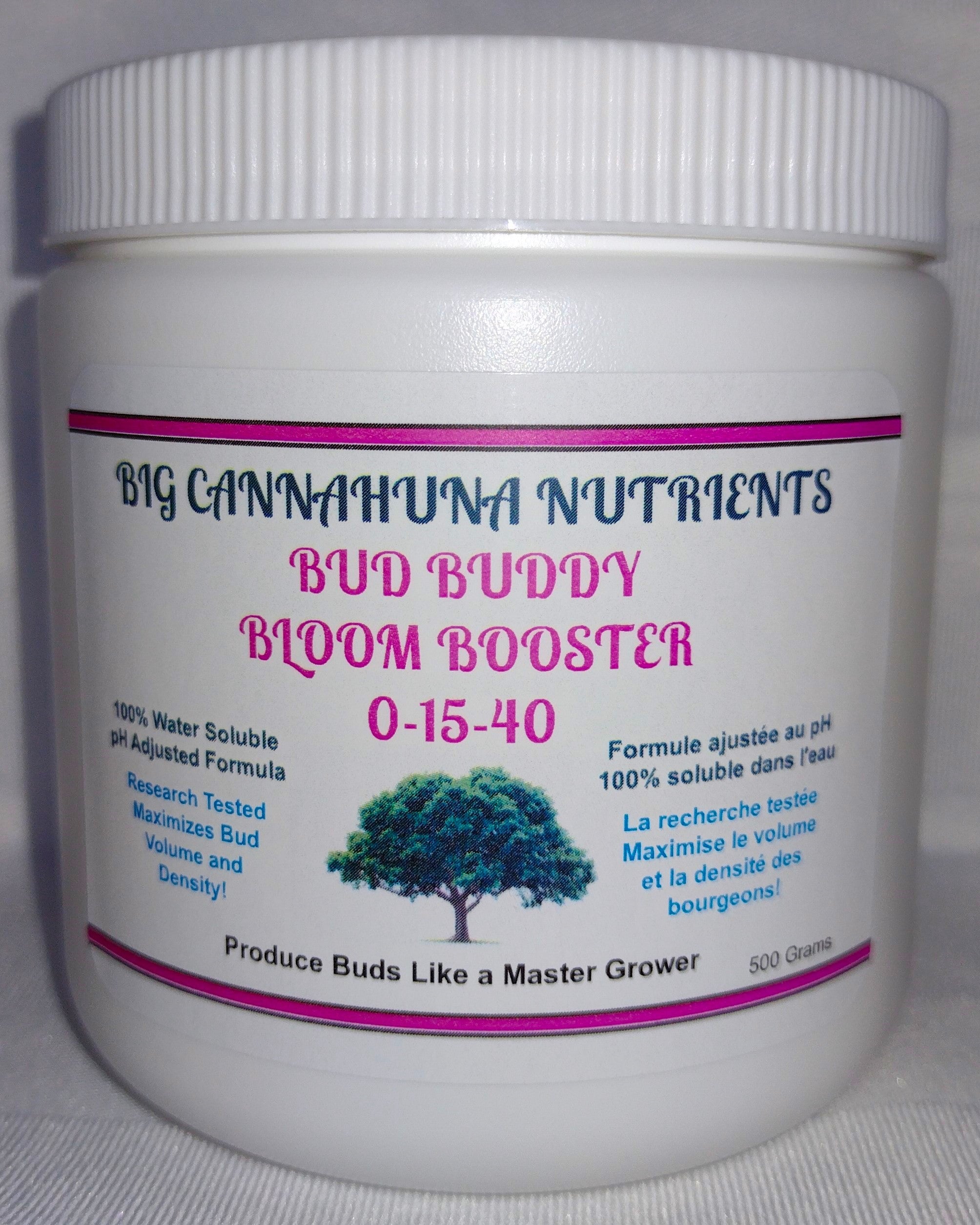 Bud Buddy Bloom Booster 0-15-40 – Big Cannahuna Nutrients Inc.