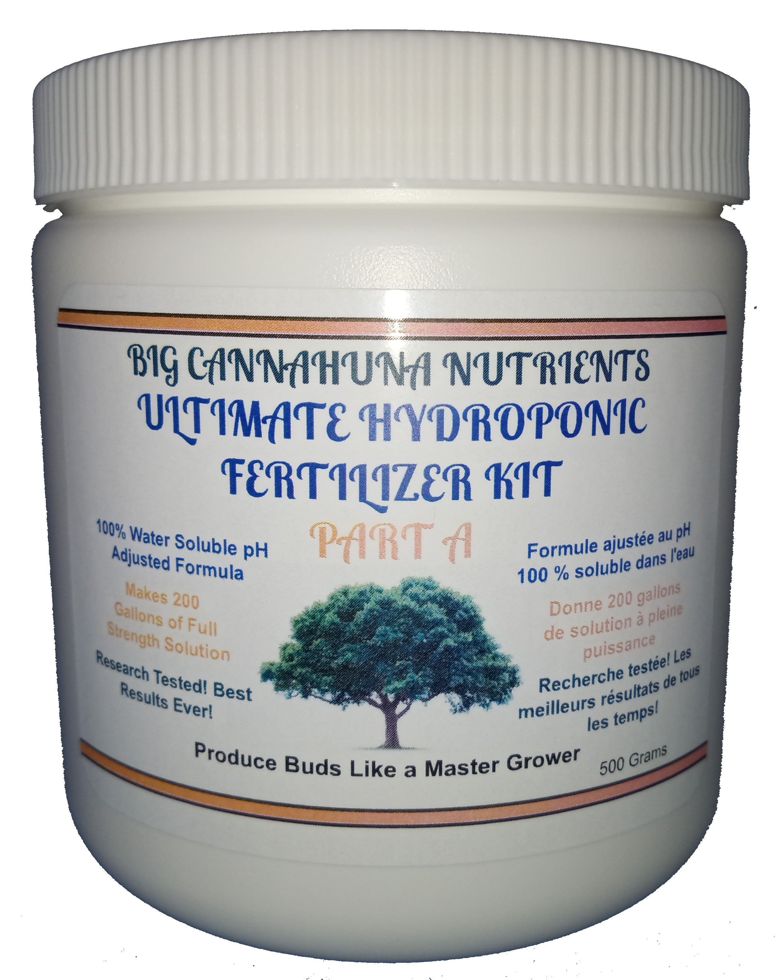 Big Cannahuna Nutrients Ultimate Hydroponic Fertilizer Kit Part A