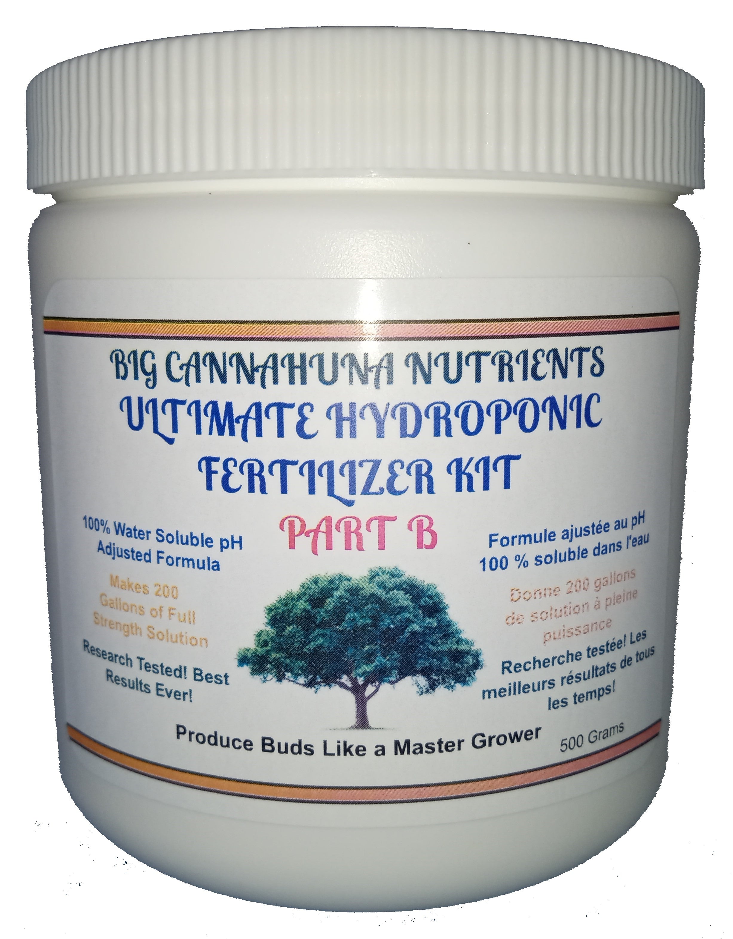 Big Cannahuna Nutrients Ultimate Hydroponic Fertilizer Kit Part B
